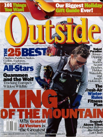 Outside Magazine, Dec 2000 - Outside Online