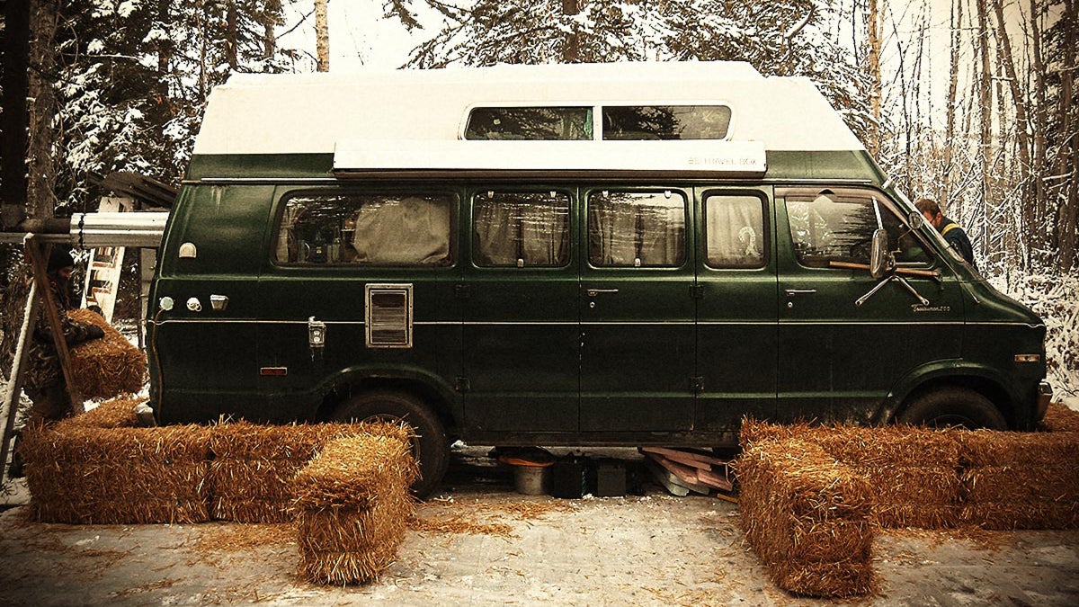 How to Survive the Arctic Winter in a Broken-Down Camper Van - Outside ...