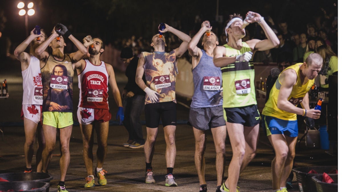 Kent Wins Beer Mile World Championships