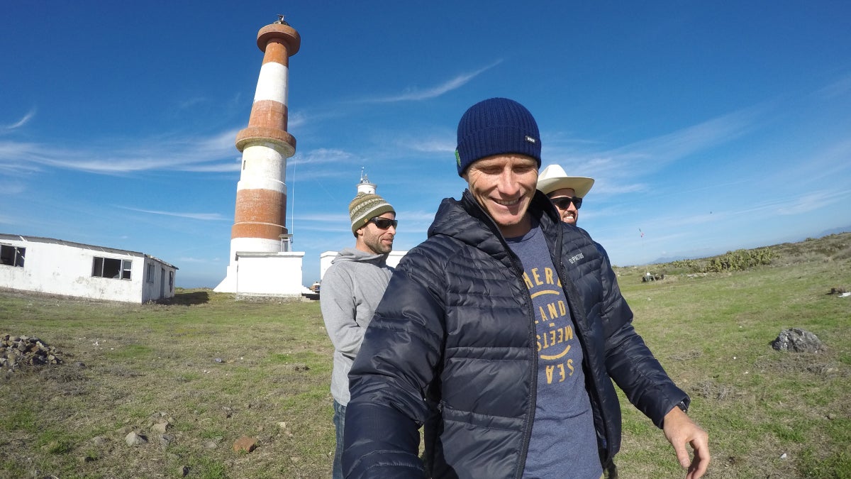 Watch Pro Surfer Mark Healey Tag Sharks for Science - Outside Online