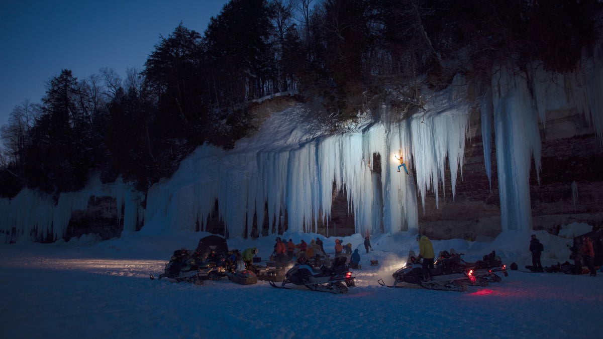 An Icy Michigan Landscape Becomes Conrad Anker’s Playground - Outside ...