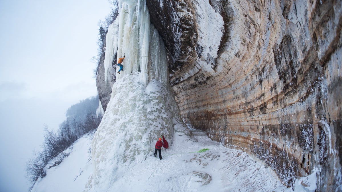 An Icy Michigan Landscape Becomes Conrad Anker’s Playground - Outside ...