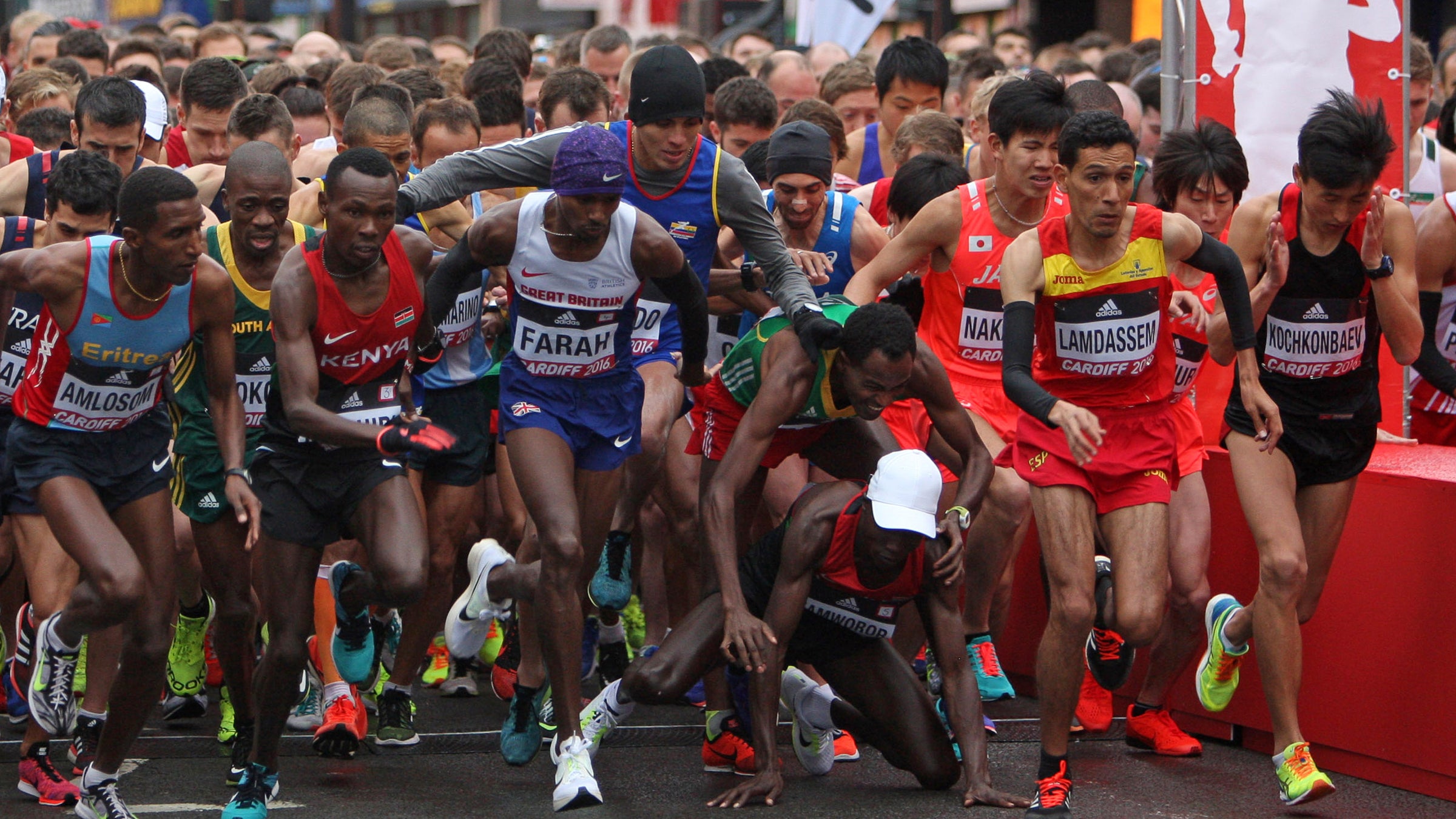 The Best Falls in Running History