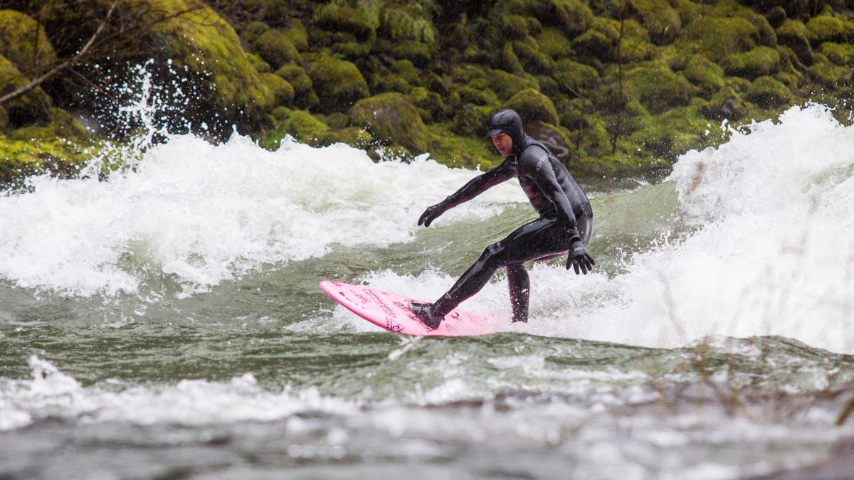 Surfing Oregon