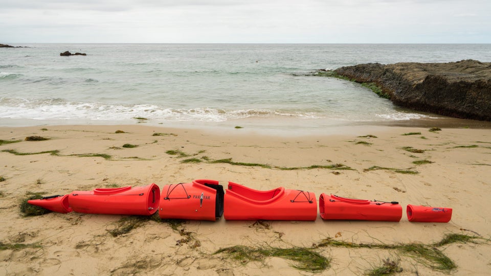 This Hard-Shell Kayak Collapses Like a Russian Nesting Doll