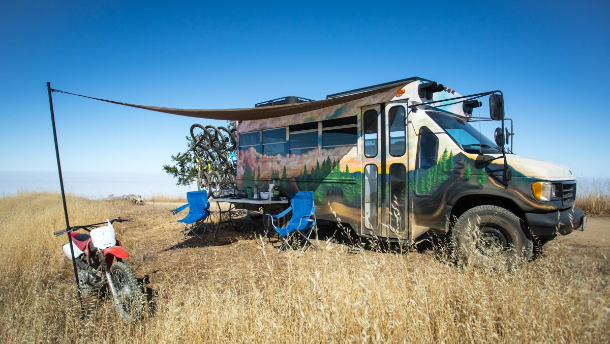 Inside the Coolest Short Bus Camper Conversion Ever - Outside Online