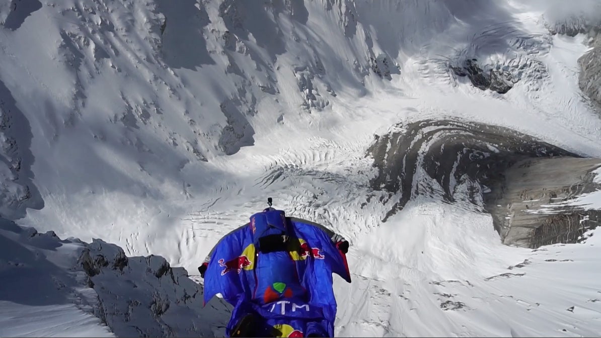 New BASE-Jumping Record Set on the World's 6th Highest Peak - Outside ...