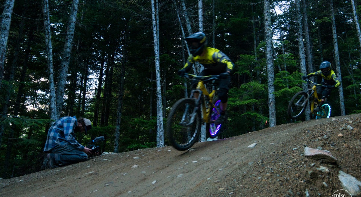 The Tron Light Bike Meets Mountain Biking in Whistler - Outside Online