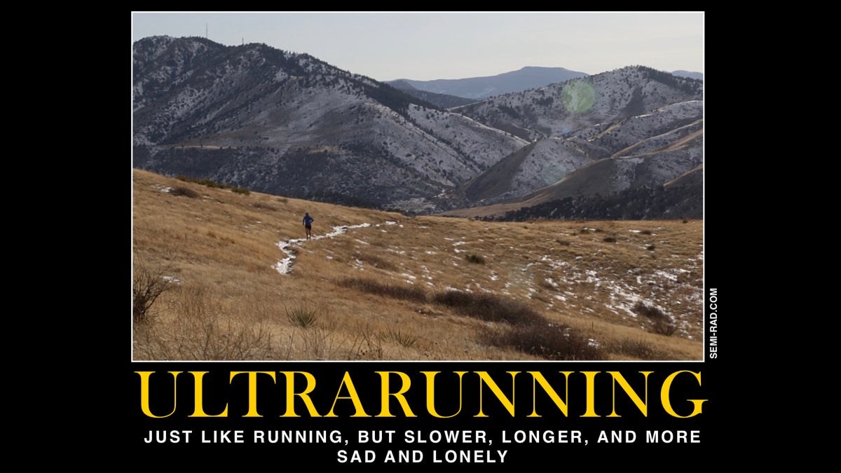 Motivational Posters for Ultrarunners