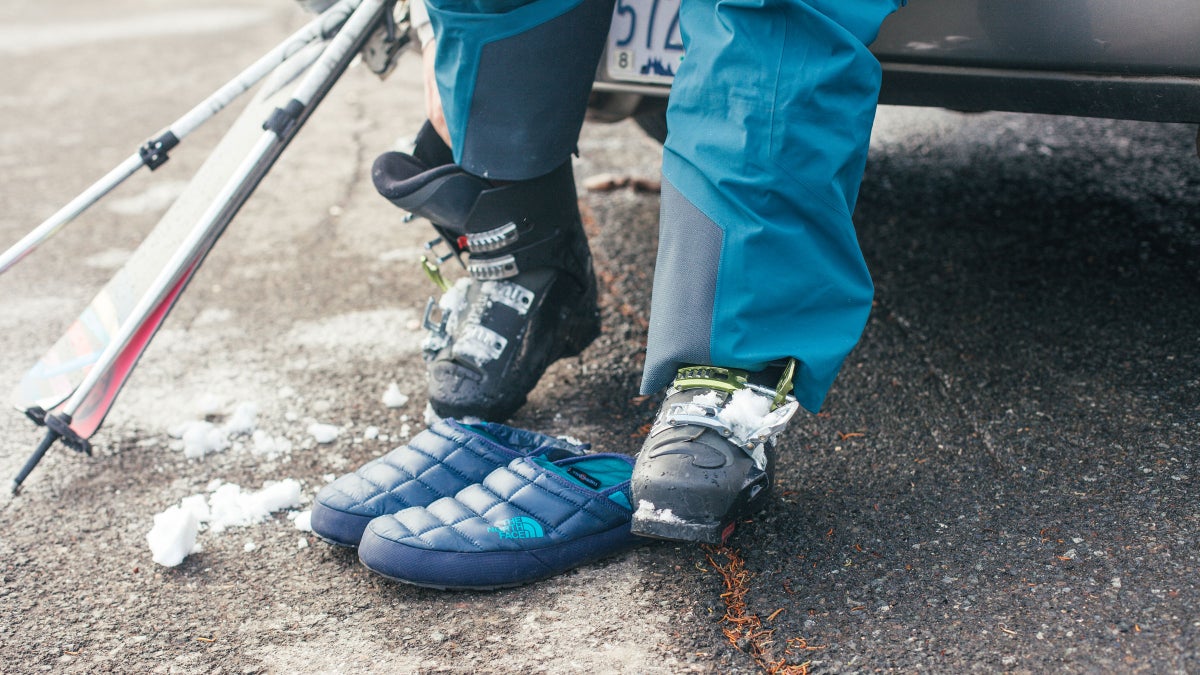 These North Face Slippers Are Essential Ski Gear