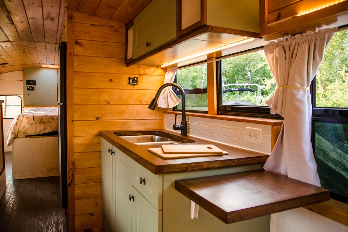 These Guys Will Help You Do #Vanlife in a School Bus - Outside Online