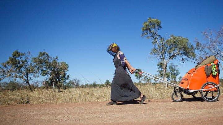 Angela Maxwell Is Walking Around the World for Women