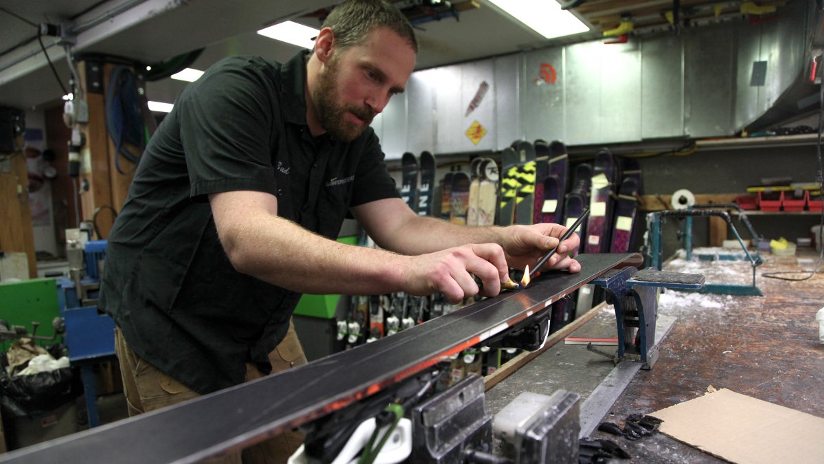 How to Fix That Core Shot in Your Skis or Snowboard