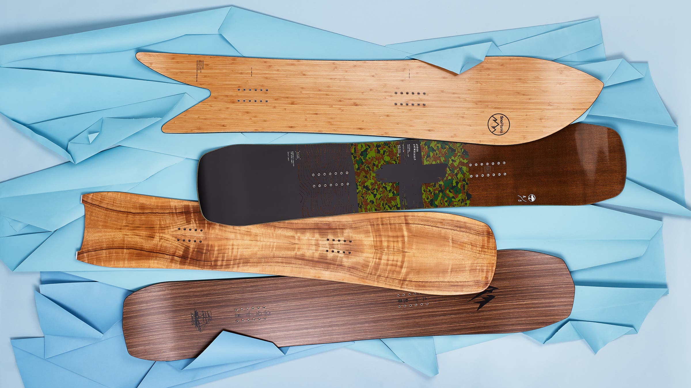 We Love These Four Wood-Inspired Snowboards