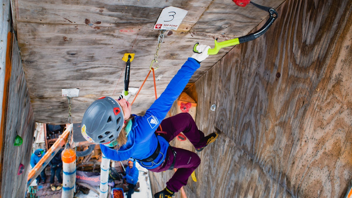 The Strange Underworld of Competition Ice Climbing