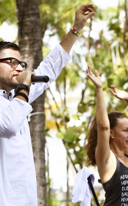 MC Yogi Is the Polarizing Hype Man of Yoga