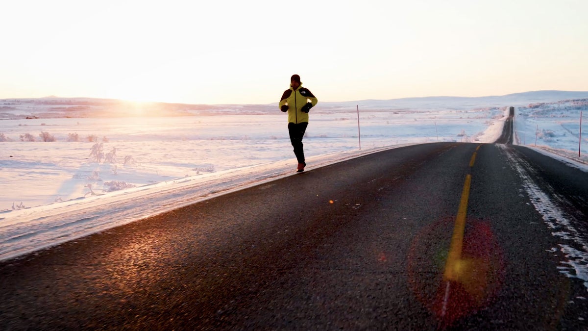 Running in the Arctic for Climate Change - Outside Online