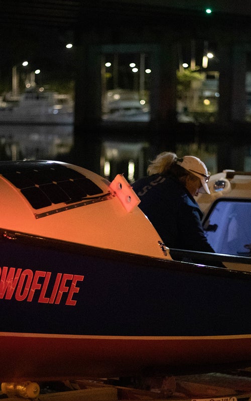 A Death at Sea on the 'Row of Life'