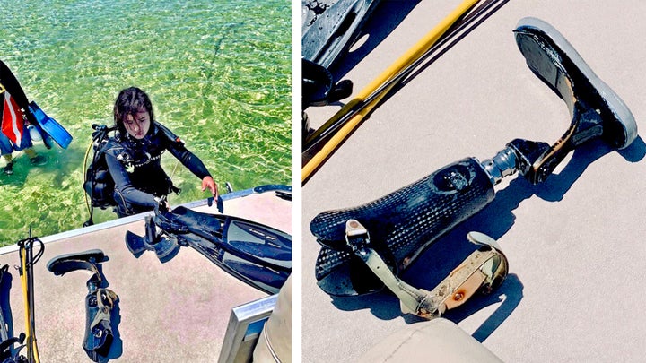 The Leg at the Bottom of the Sea