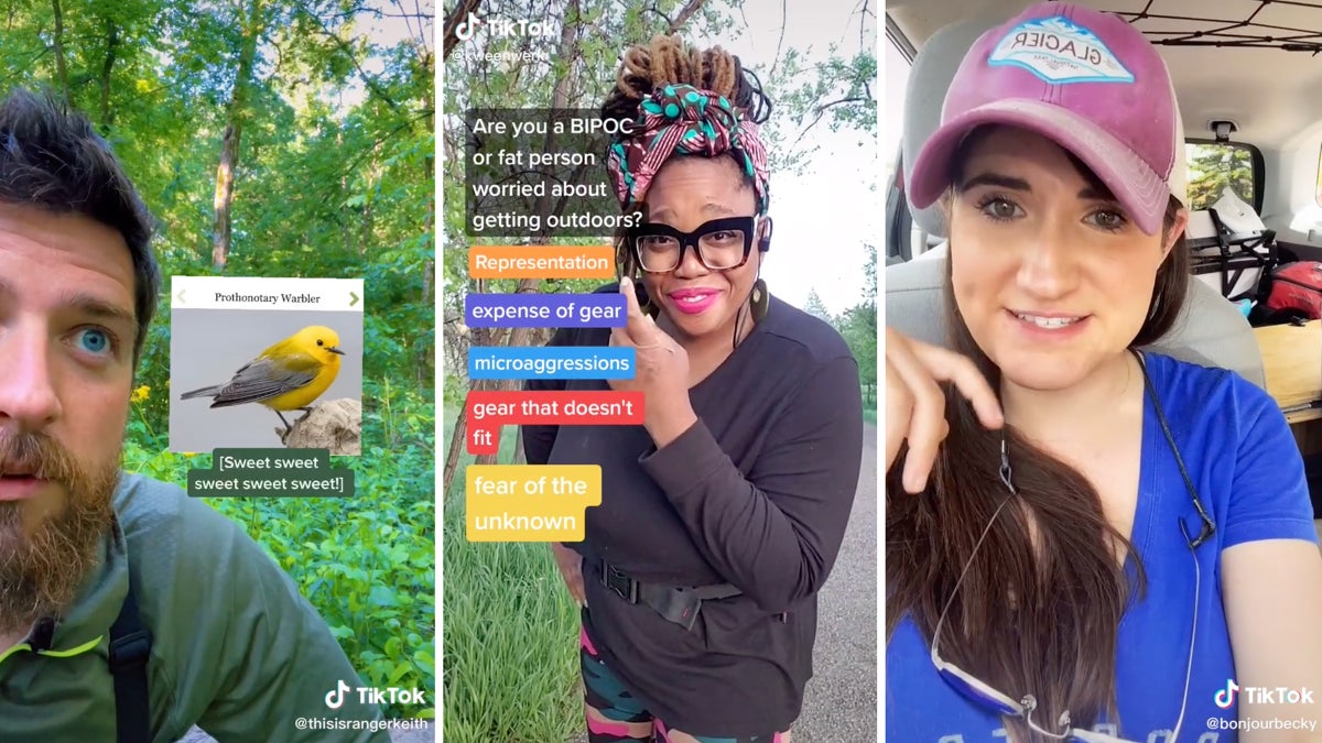 Meet the TikTokers Upending Outdoor Influencer Culture