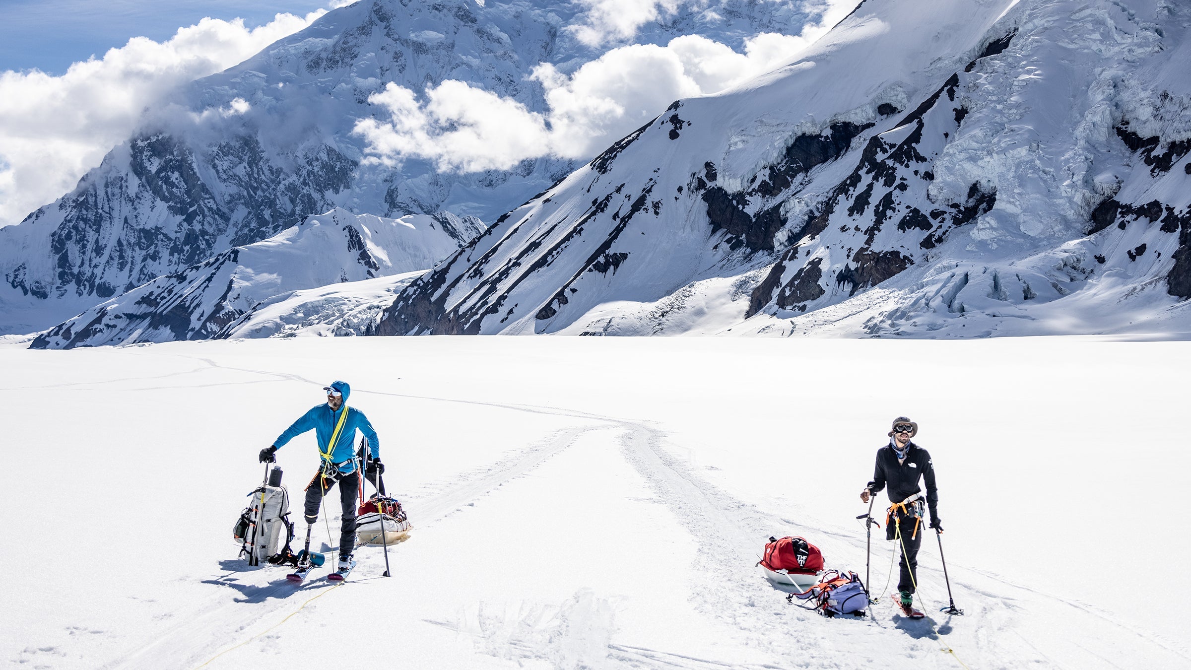 Climbing Team Completes Disabled Ski Descent of Denali