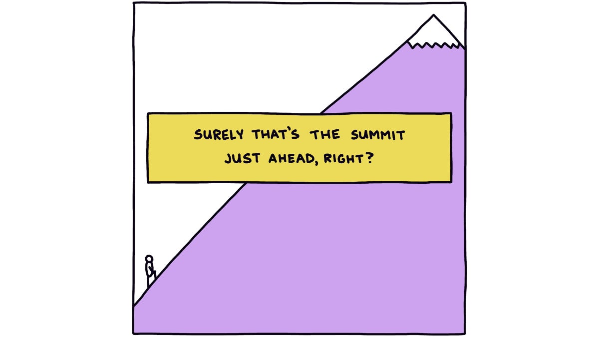 Surely That’s the Summit Just Ahead, Right?