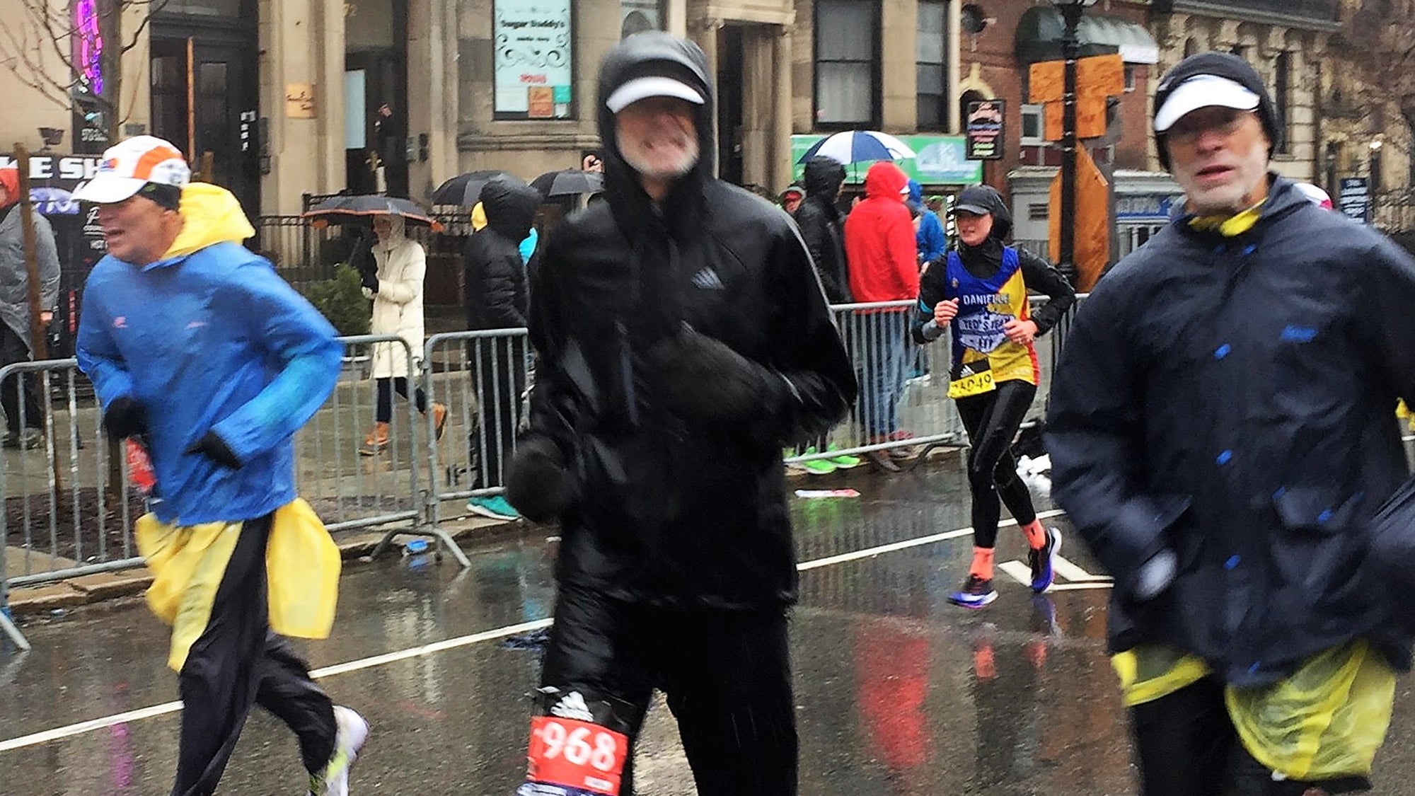 Running Boston with Amby: The Legend, My Training Partner