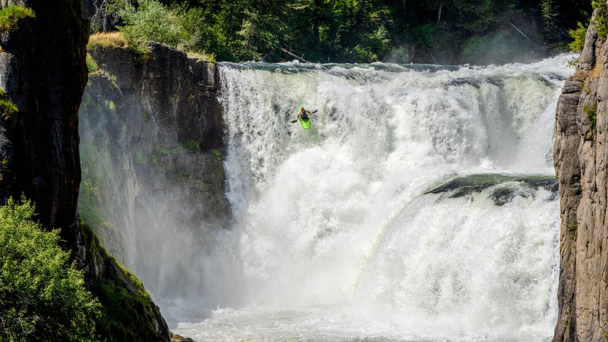 Tagert Mueller Prepared to Plunge Off a 65-Foot Waterfall. Then Came ...