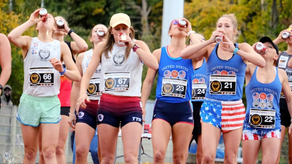 American Women Dominate the 2022 World Beer Mile Title