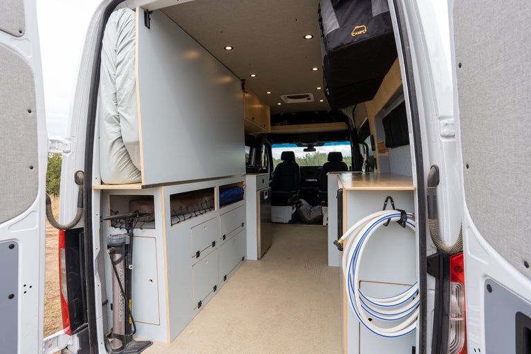How I Built a Pro-Level Sprinter Camper Van in My Driveway - Outside Online
