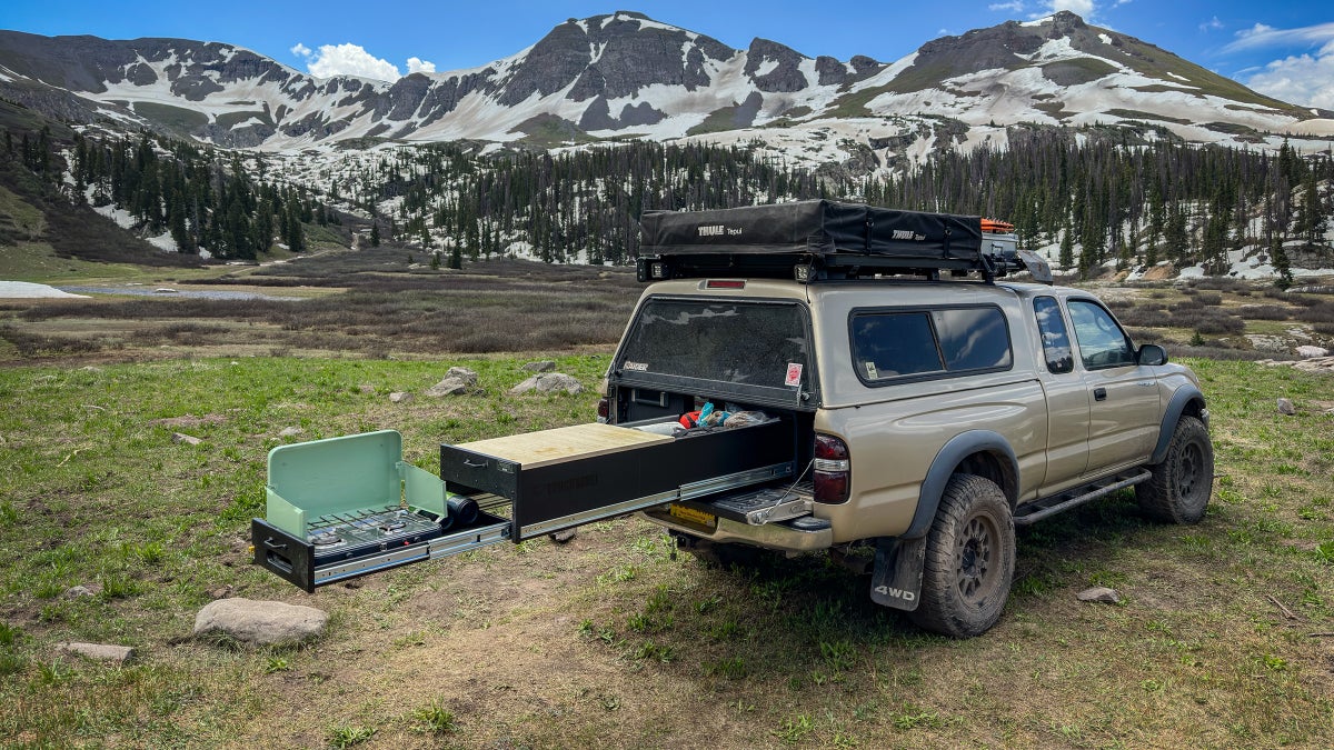 A Slide-Out Kitchen That Makes Overland Camping Twice as Easy