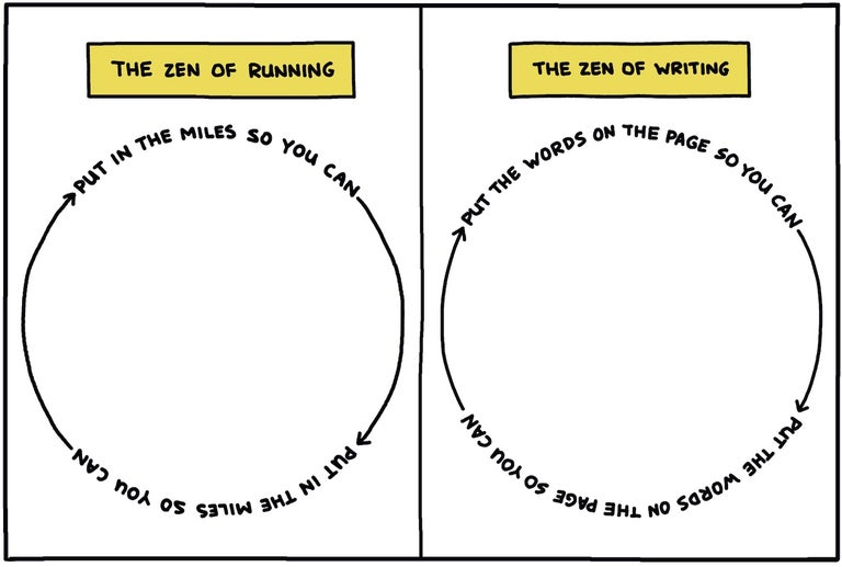 How Running Helps Writers Get The Job Done