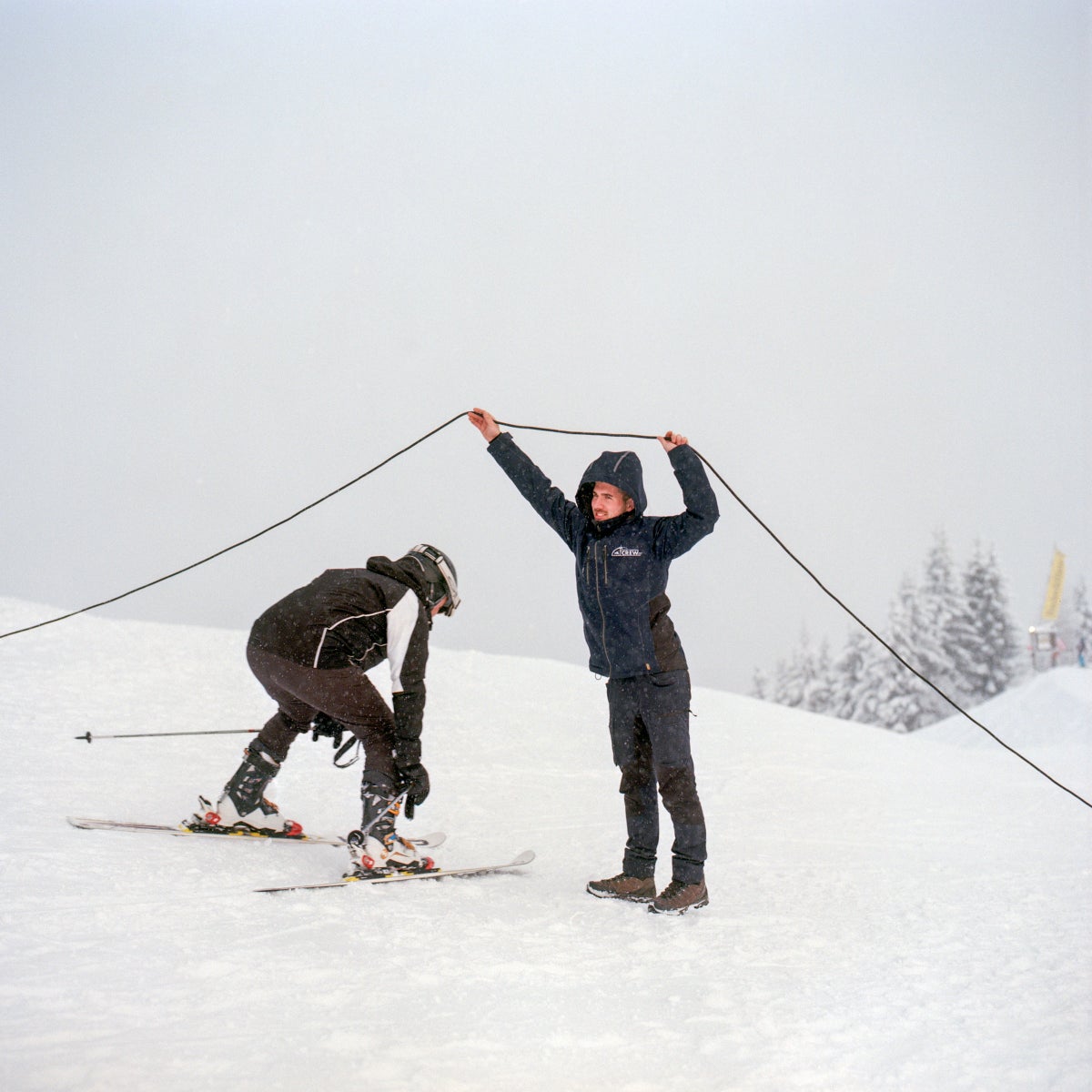 Scenes from the 2023 Hahnenkamm Downhill in Kitzbuel, Austria - Outside ...
