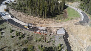 Check Out These Photos of the Teton Pass Collapse
