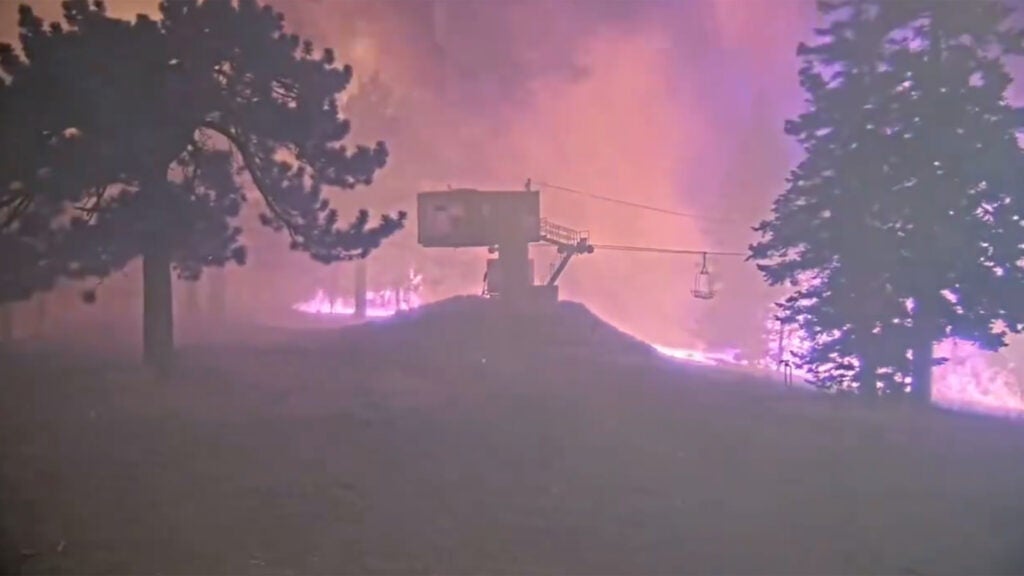 How Mountain High Ski Area Saved Itself from the Bridge Fire