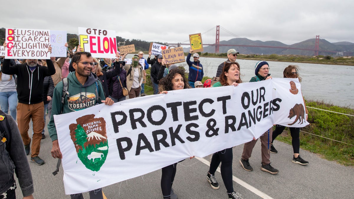 The Best Signs from the National Park Service Protests
