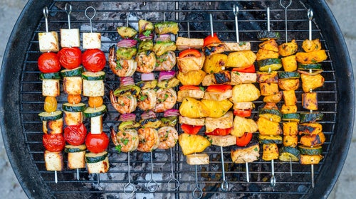 4 Skewer Recipes to Cook Over a Campfire
