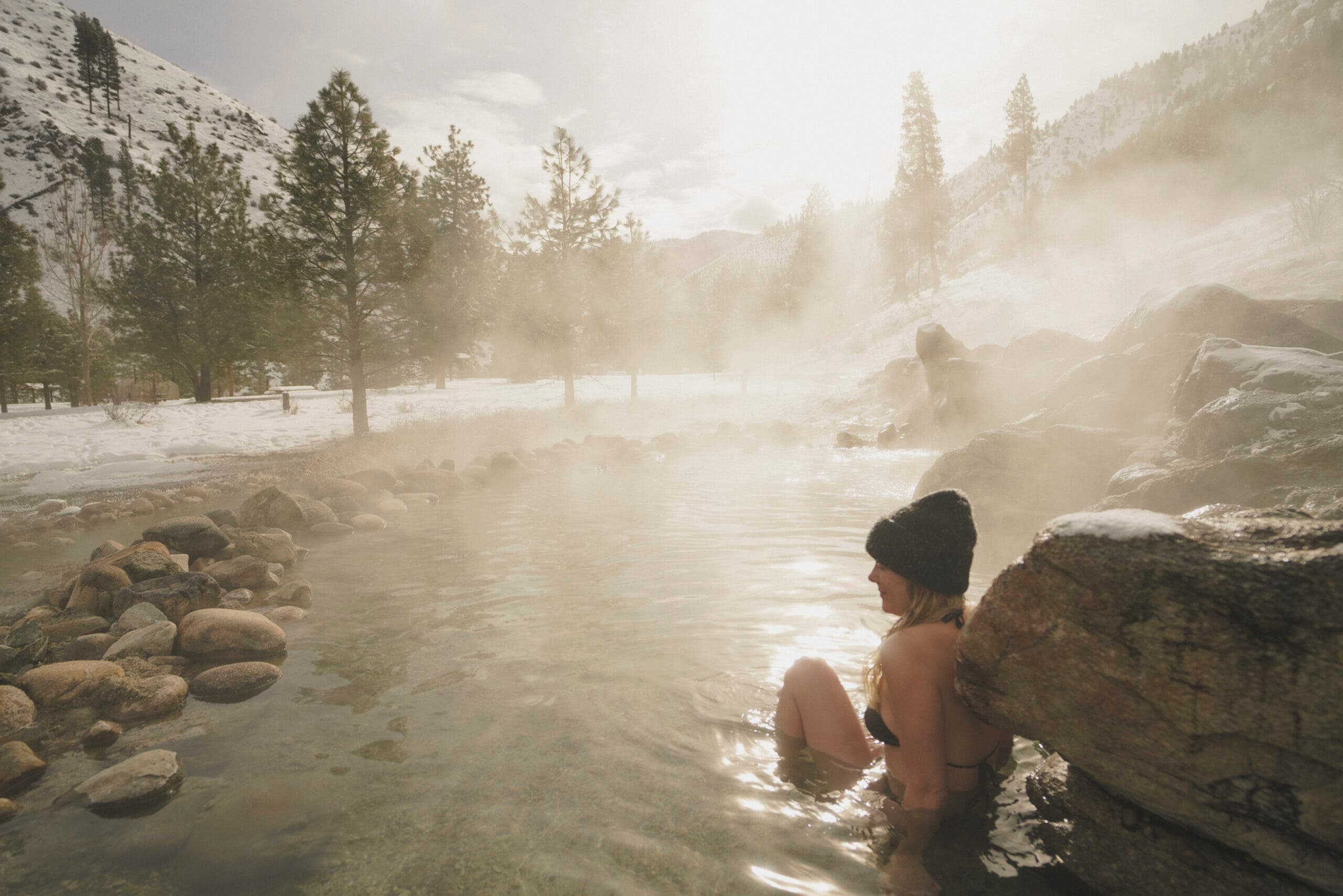 7 Hot Springs Near Winter Adventures in the U.S.