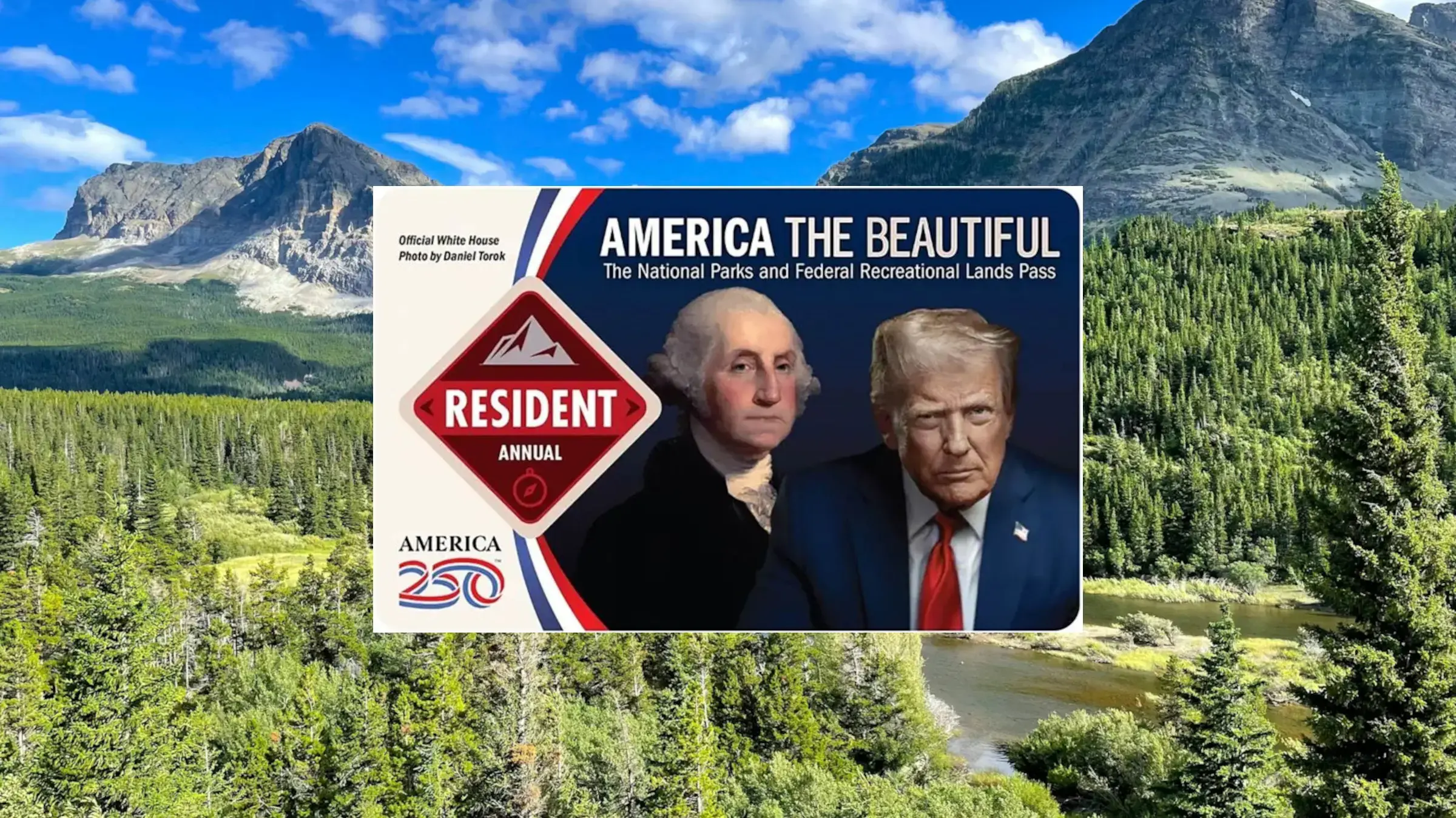 These National Parks Pass Stickers Cover Up Trump’s Face