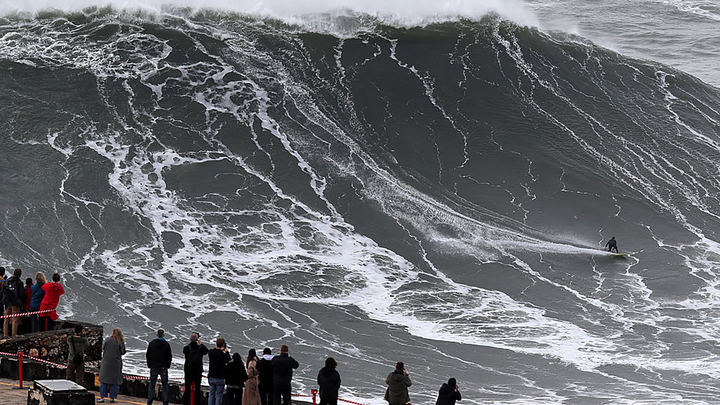 What It’s Like to Paddle into a 70-Foot Wave in Nazare