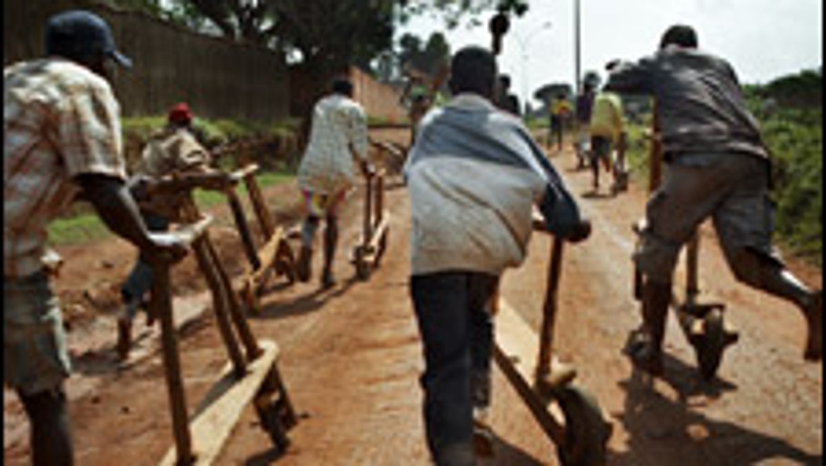 Rwanda's Wooden Bike Classic