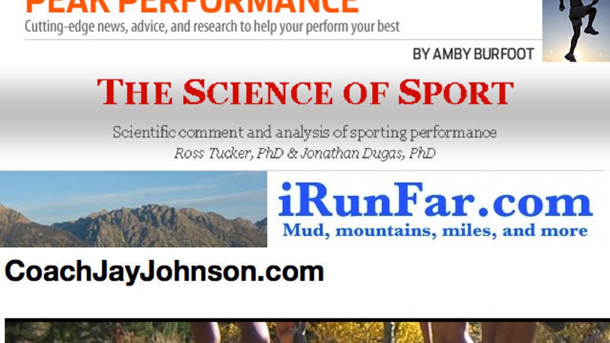 Top Running Blogs