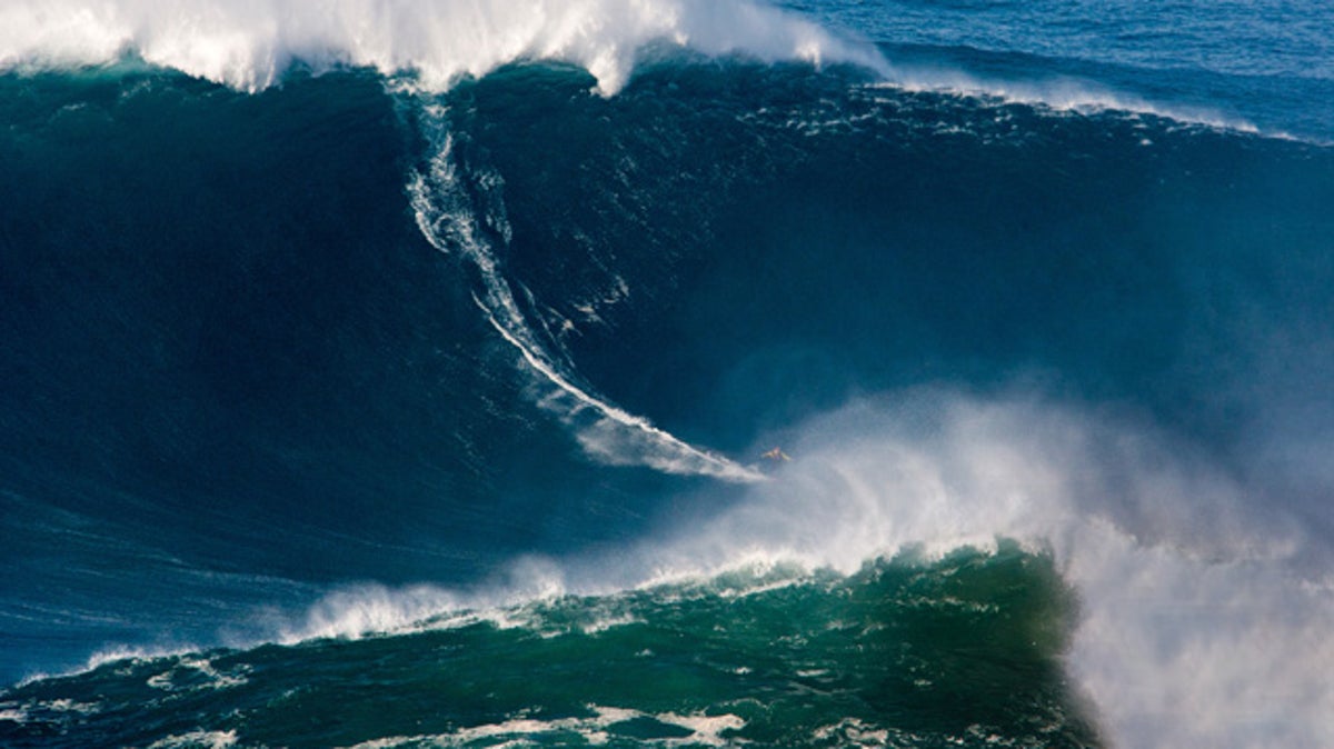 Surfing a 90-Foot Wave