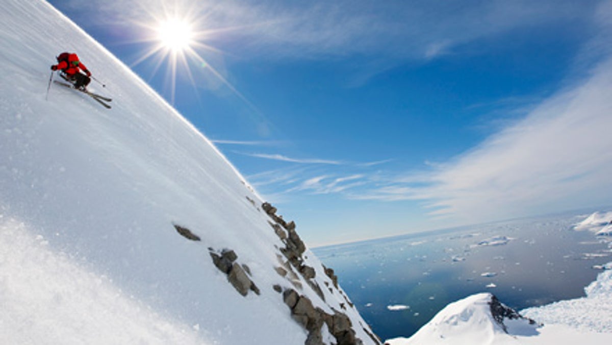 Skiing Antarctica Gallery and Video