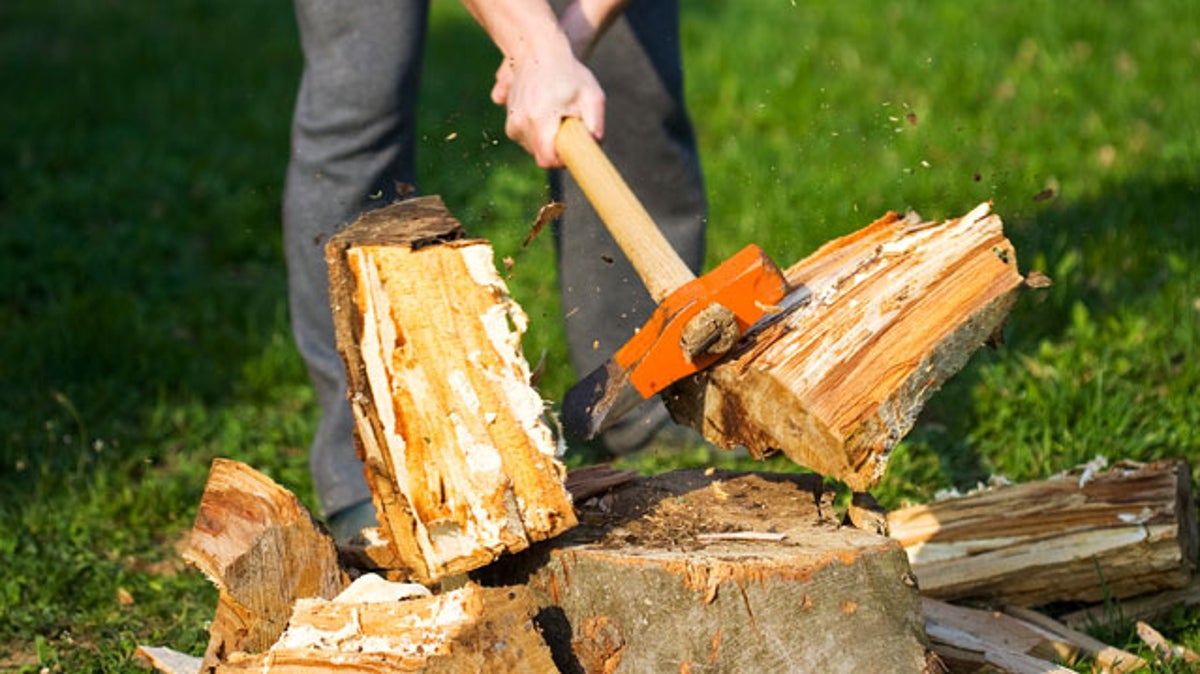 How to Split Firewood