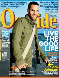 Outside Magazine, Mar 2008 - Outside Online