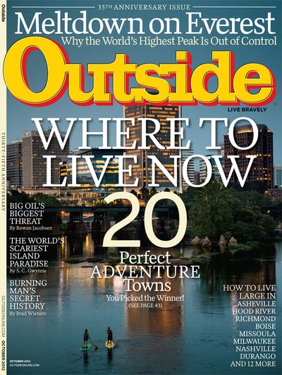 Outside Magazine, Oct 2012 - Outside Online