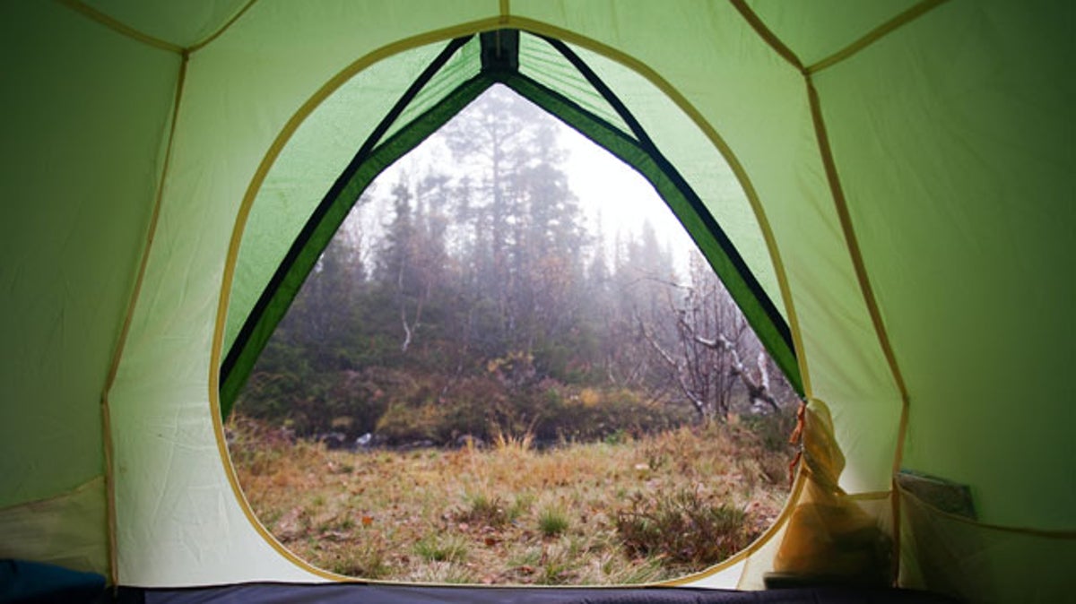 How can I prevent condensation inside my tent?