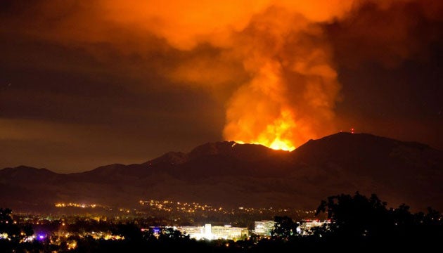 Crews Make Progress With Mount DIablo Fire