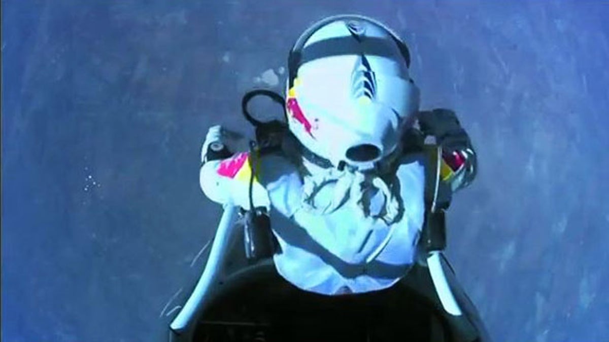 WATCH: POV of Baumgartner's Historic Jump
